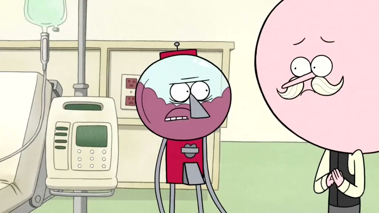 Benson getting beat up | Regular Show - YouTube
