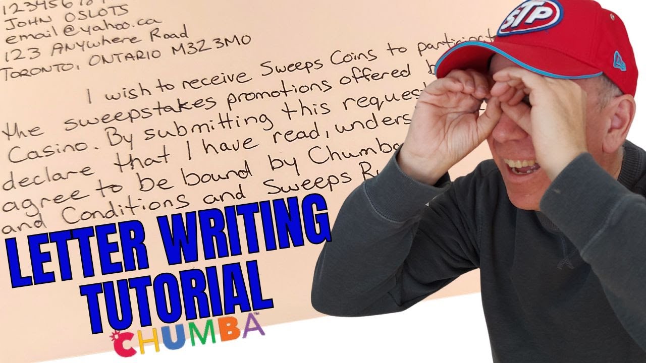 How to Write Chumba Sweepstakes Letter | Are You Doing It Properly ...