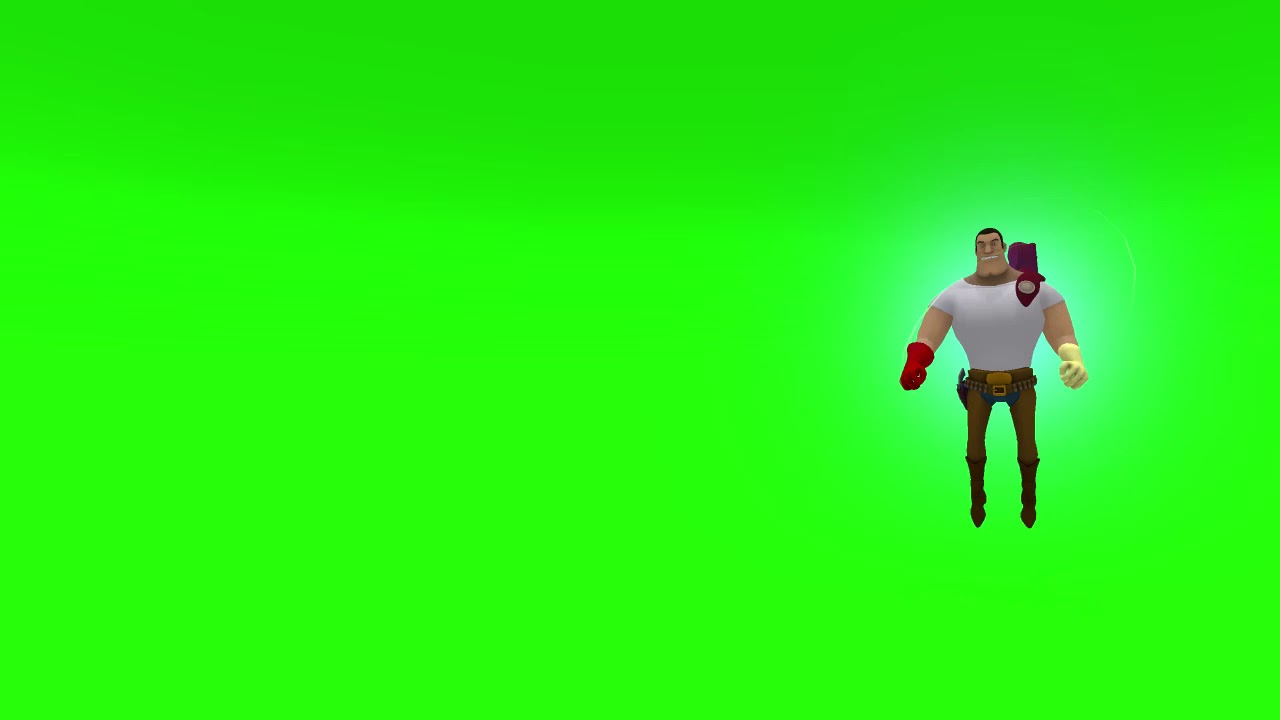 Green Screen Clips - Super Hero 5 - YouTube