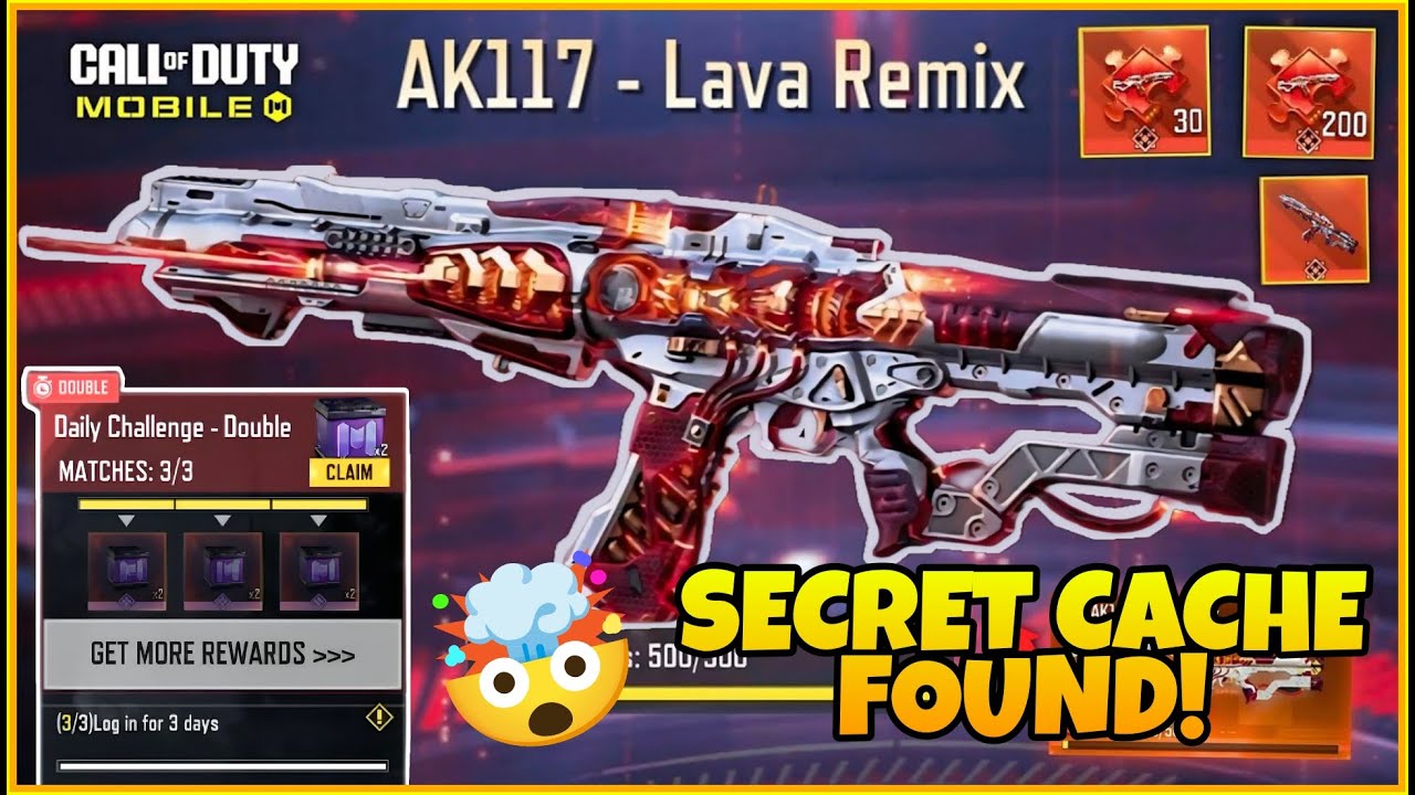 NEW Double Reward Secret Caches in CoD Mobile! How to Get More Secret ...