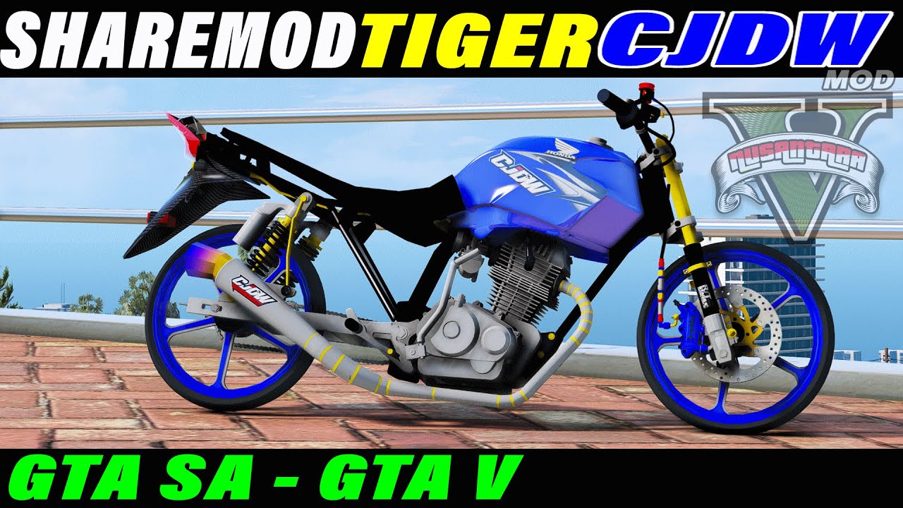 SHARE MOD ADDONS GTA V Tiger CJDW I DOWNLOAD I NUSANTARA I NDONESIA ...