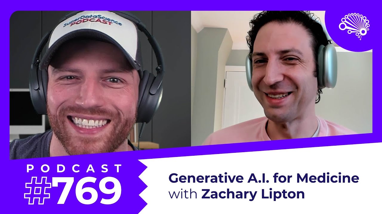 769: Generative AI for Medicine — with Prof. Zack Lipton - YouTube