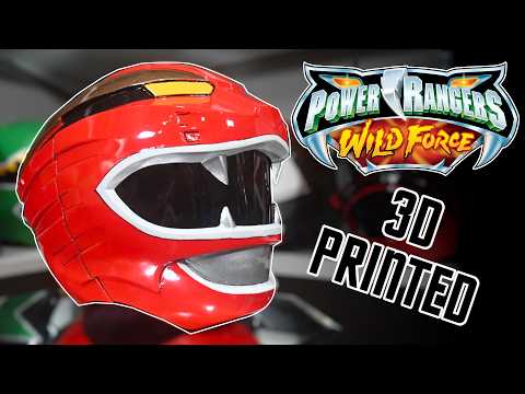 Making the Red Ranger Helmet from Power Rangers Wild Force