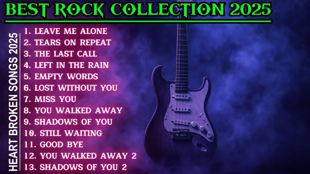 Best Rock Collection 2025 🎸 | Emotional & Heartbreaking Rock Songs | Nr ...
