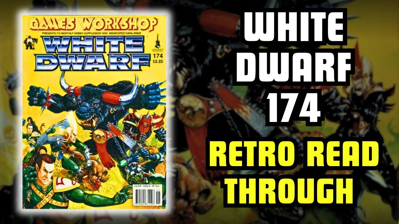 White Dwarf 174 - Retro Read Through. Blood Bowl Death Zone and Space ...