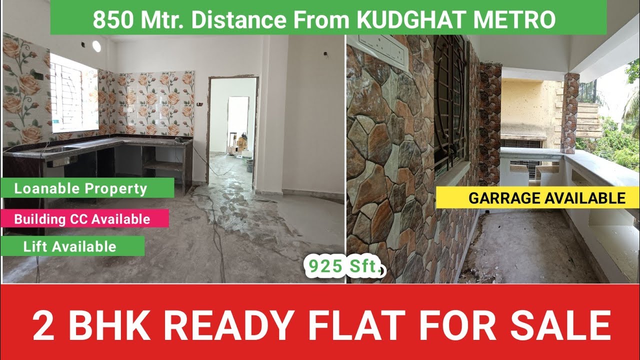 2 BHK NEW FLAT FOR SALE IN KUDGHAT METRO || READY FLAT FOR SALE || 2 ...