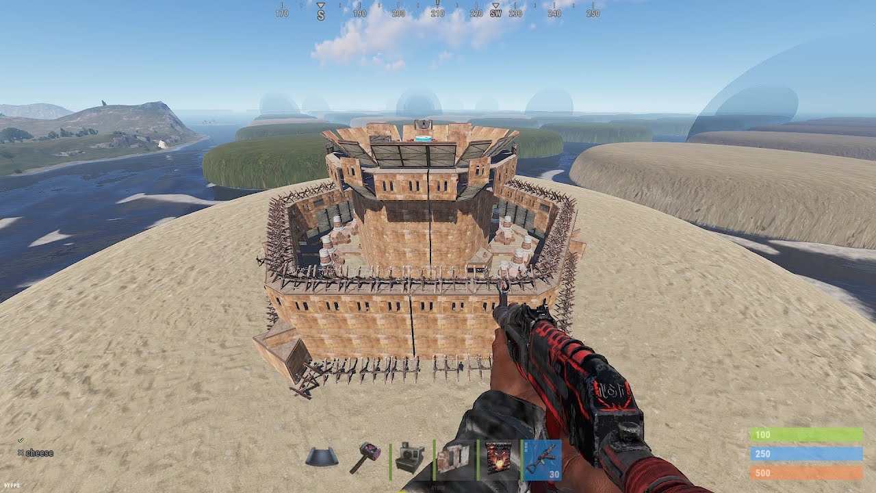 rust circle base design - YouTube