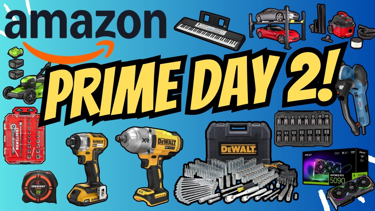 Amazon PRIME DAY DEALS on Tools!! #amazon #amazonprime #tools - YouTube