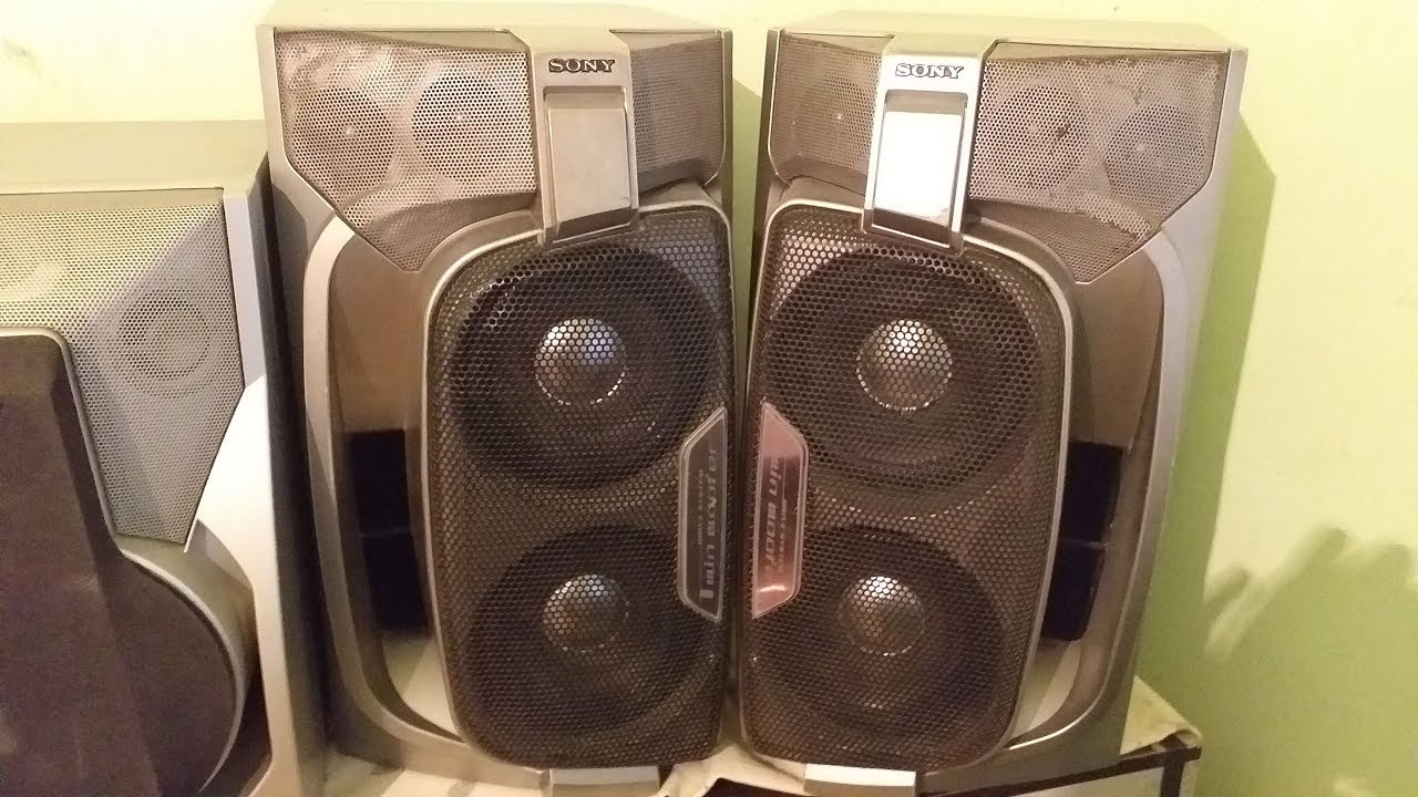 Bass Test SS-Rxd9 + Sony Rx99 - YouTube