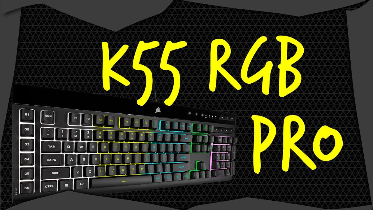 K55 RGB Pro XT | Overview - YouTube