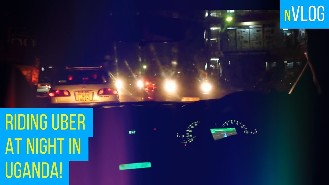 Late night #Uber ride in Uganda. Ride along! - YouTube