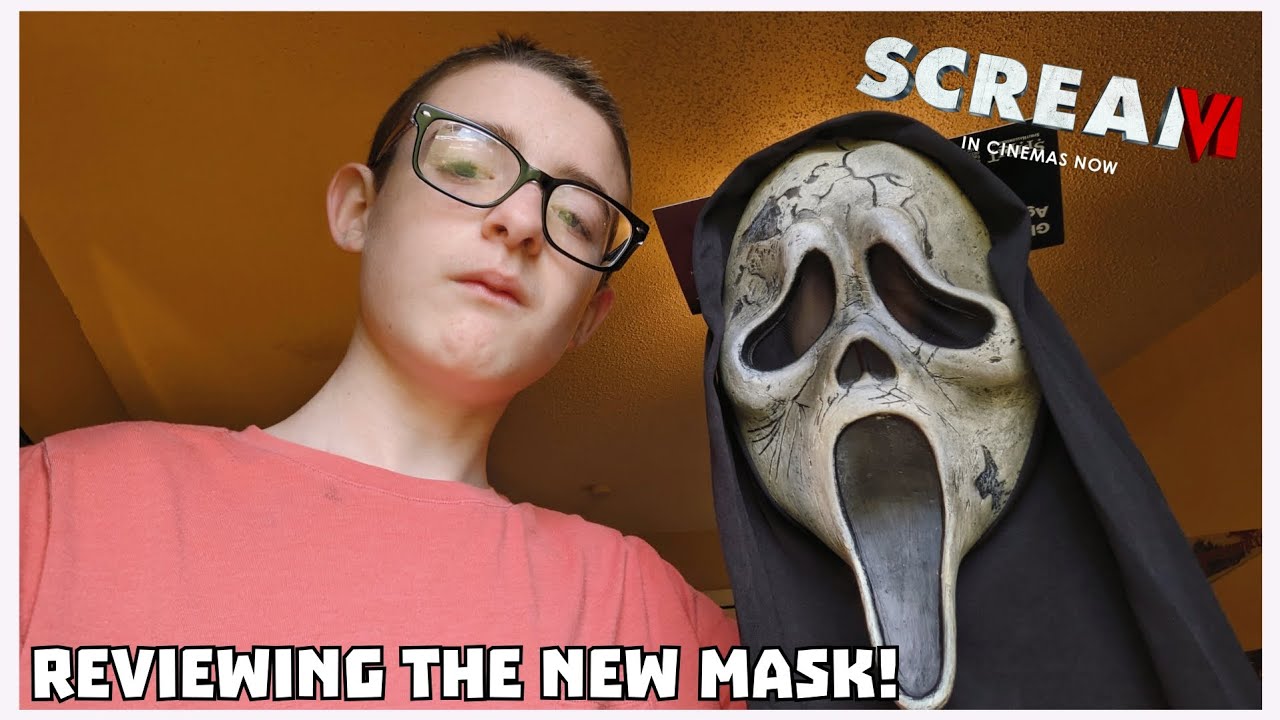Reviewing my new "Scream VI" Ghostface Mask! - Brendon's Halloween ...