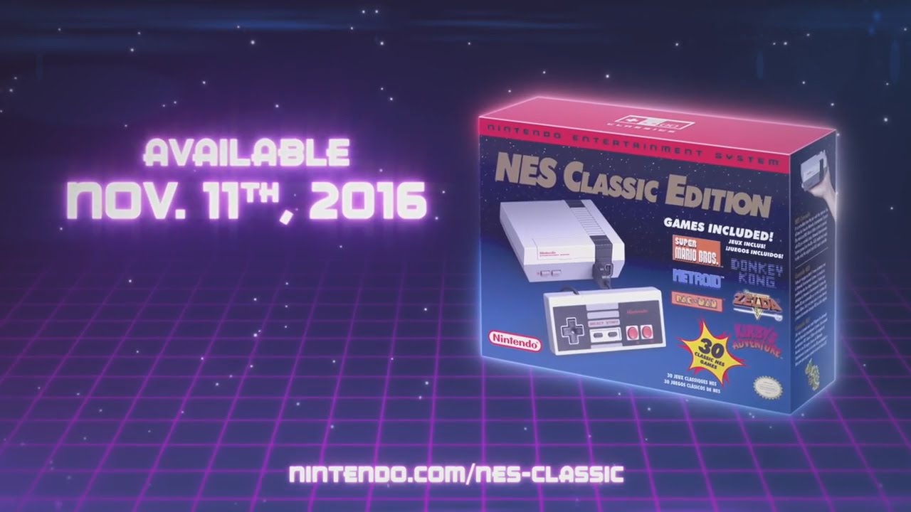 Introducing the Nintendo Entertainment System NES Classic Edition ...
