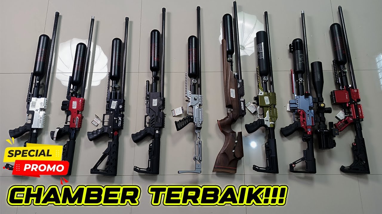 REKOMENDASI CHAMBER SENAPAN PCP LONG RANGE TERBAIK MURAH TAPI ...