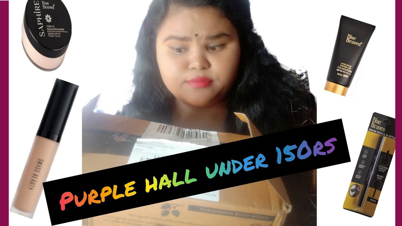Purple hall under 150 rupe - YouTube