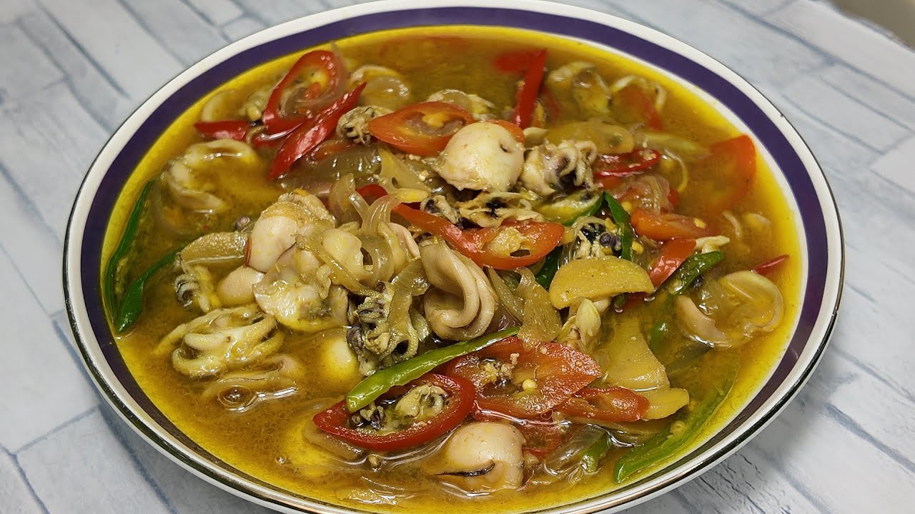 Cooking》Sotong Masak Lada Belayang (sotong katak) | Cuttlefish Cooked ...