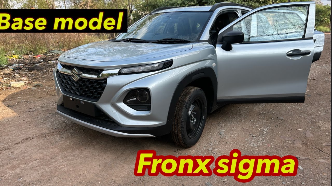 Suzuki Fronx base model sigma ₹746500 l full review l features # ...
