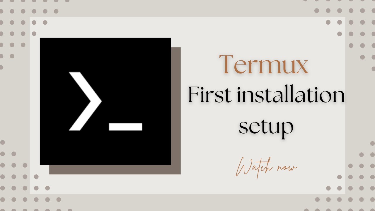 Termux First Install Setup On Android Termux First Setup Termux First Install Setup On Android Termux First Setup