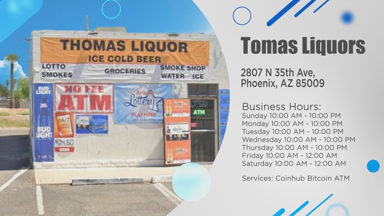 Bitcoin ATM Phoenix - Coinhub ($25,000 Daily Limits) — 2807 N 35th Ave ...