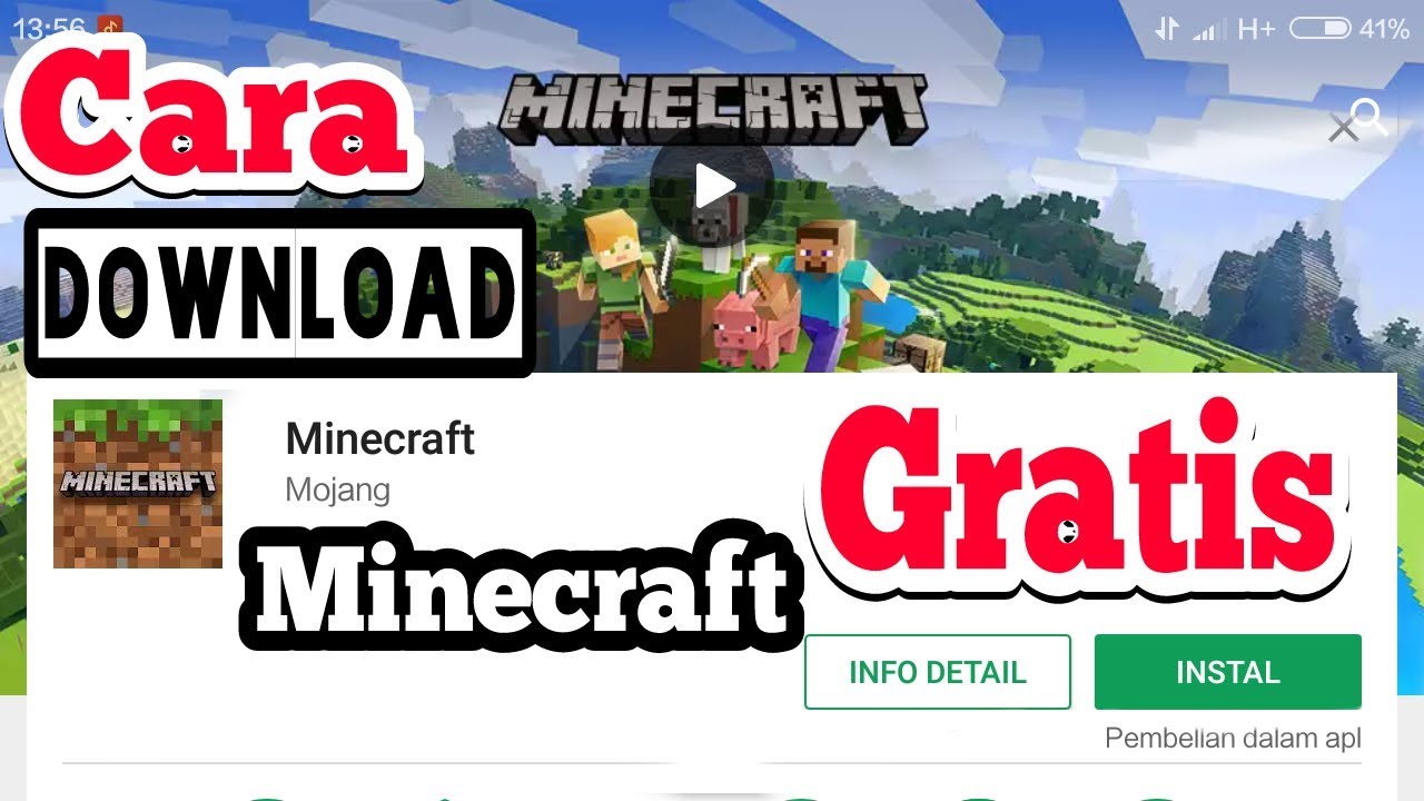 MENDOWNLOAD MINECRAFT ANDROID GRATIS - MINECRAFT TUTORIAL #2 - YouTube