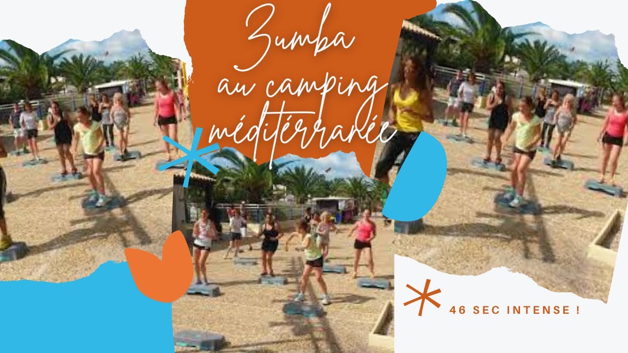 Zumba au camping le méditerranée - YouTube