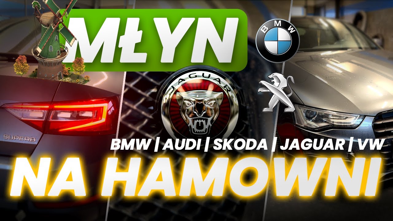 Młyn na hamowni: BMW F11 520D, Audi A5 2.0TFSI A6C7, Skoda, VW Passat ...