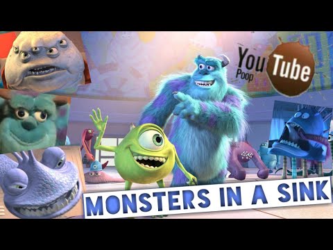 [YTP] - Monsters in a sink - YouTube