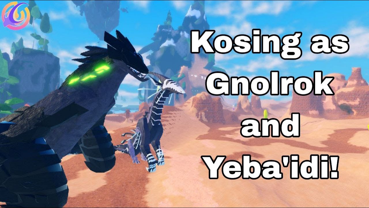 Kosing as Gnolrok and Yeba'idi! Creatures of Sonaria - YouTube