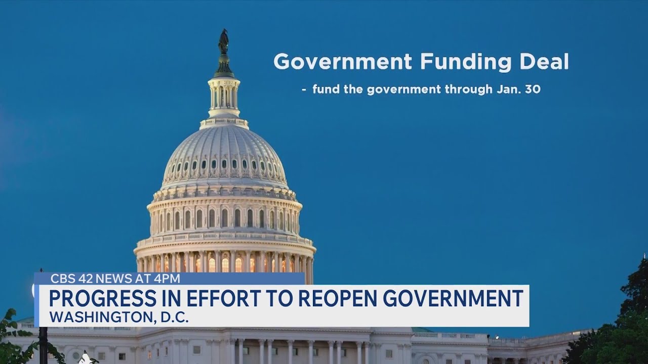 Progress in effort to reopen government - YouTube