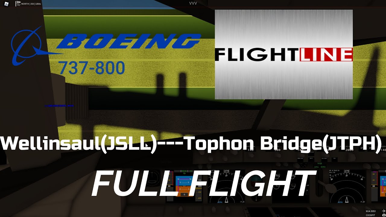 Roblox Flightline Full Flight from Wellinsaul to Tophon Bridge(JSLL ...