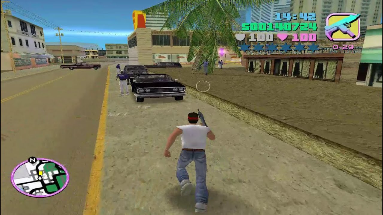 GTA Vice City All Missions Live Game Play - YouTube