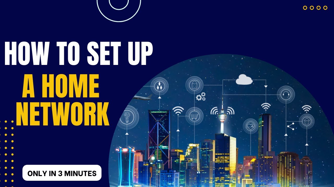 How I set up a home network - YouTube