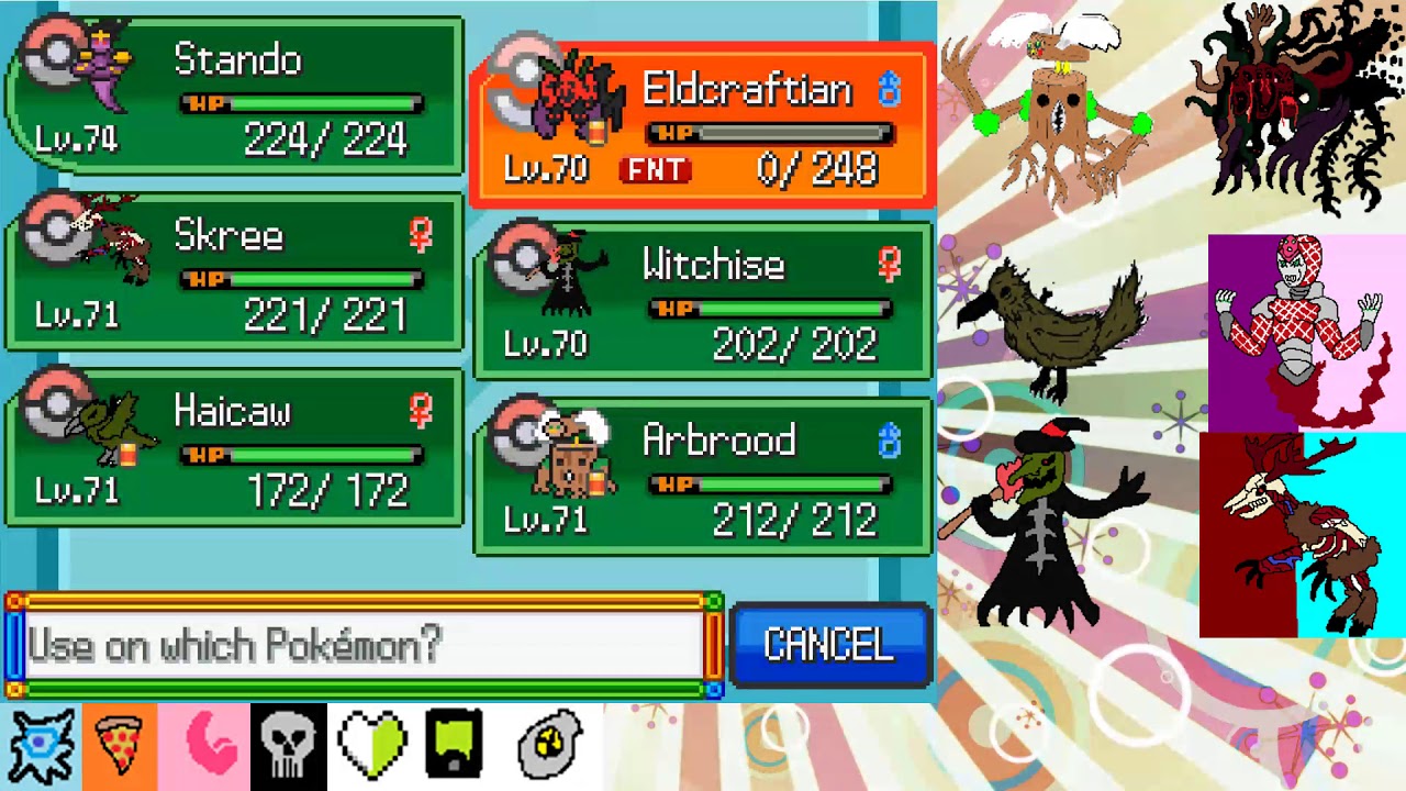 pokemon wack (blind) 8th gym the magic gym - YouTube