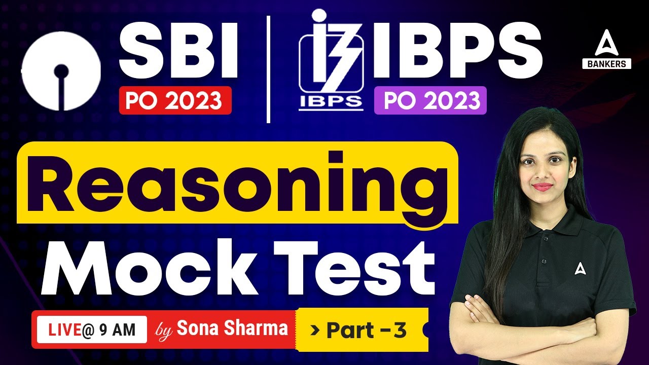 SBI PO/IBPS PO Reasoning Mock Test #3 | SBI PO/IBPS PO Preparation ...