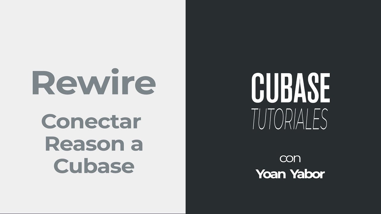 [TUTORIAL] Rewire - Conectar Reason a Cubase | Español - YouTube