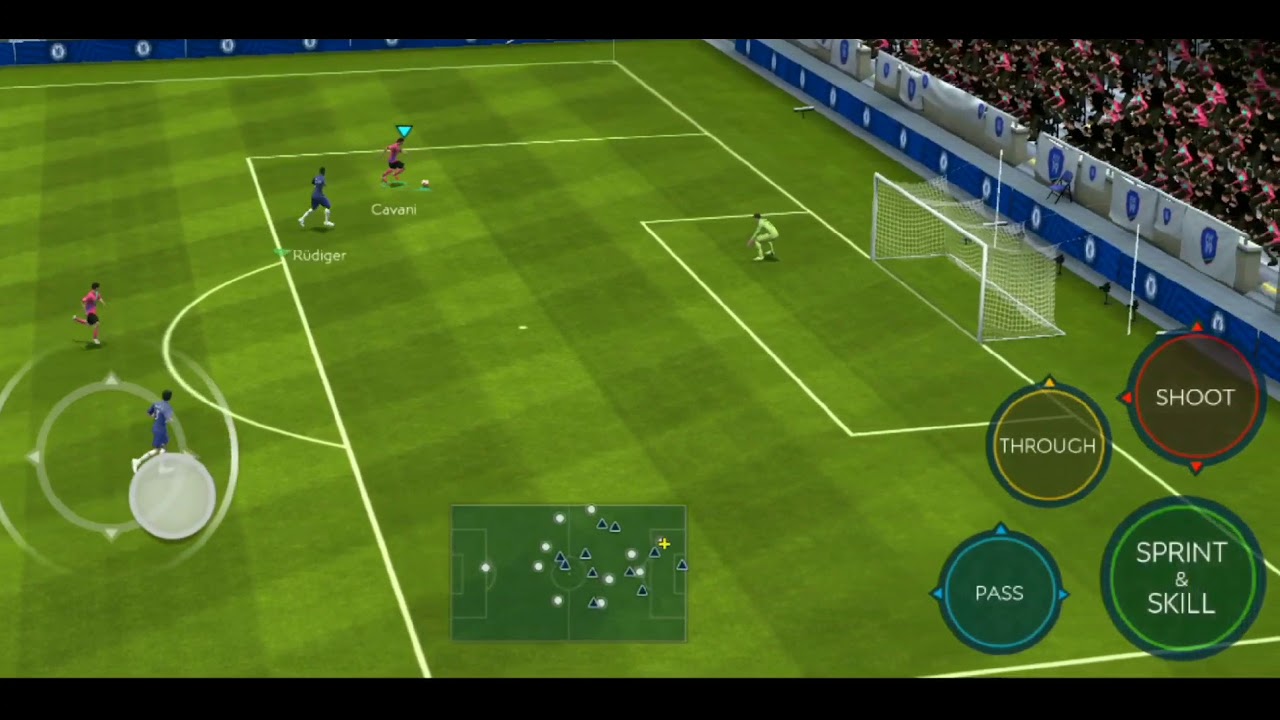Goal or No goal ?? FIFA Goal line technology used in #Fifa Mobile beta ...