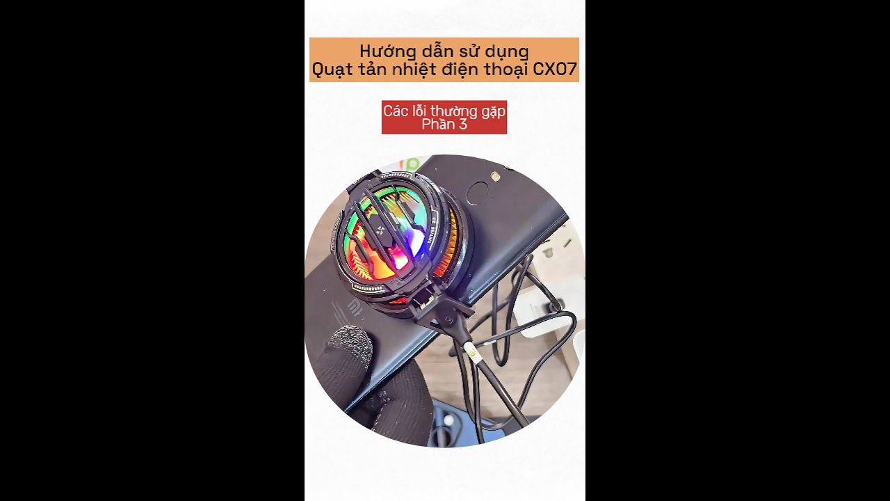 Hướng dẫn sử dụng Memo CX07 - Các lỗi thường gặp ở quạt tản nhiệt điện ...