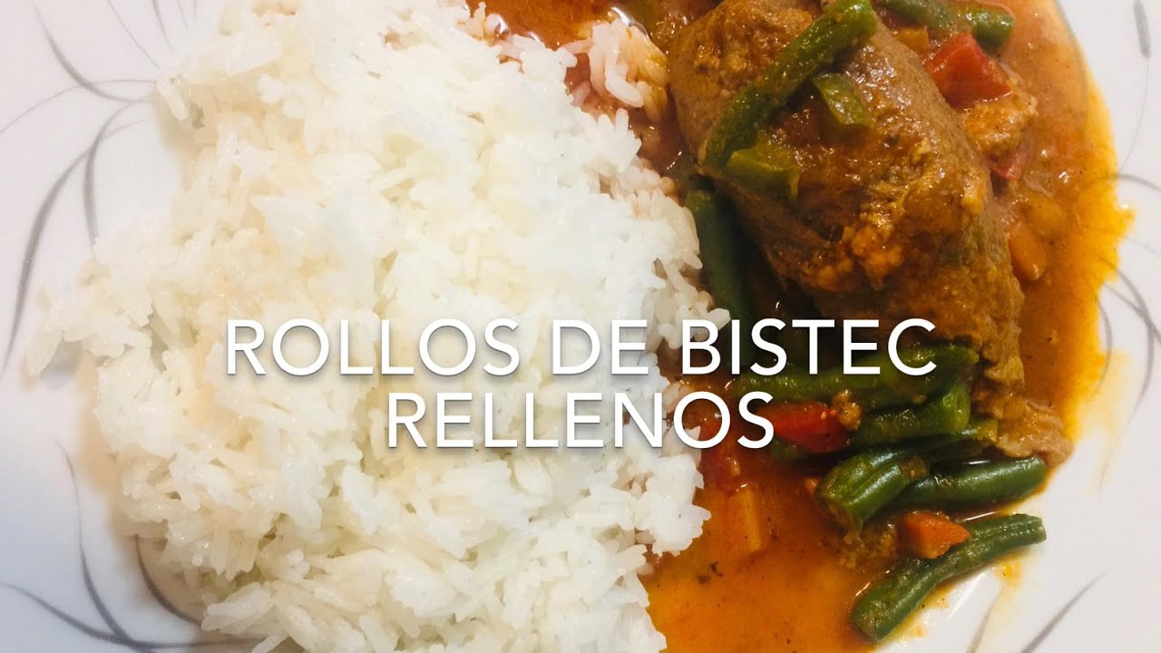 Rollos de Bistec Rellenos - YouTube