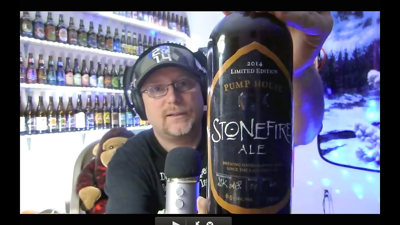 Pumphouse StoneFire Ale (beer review 287) - YouTube