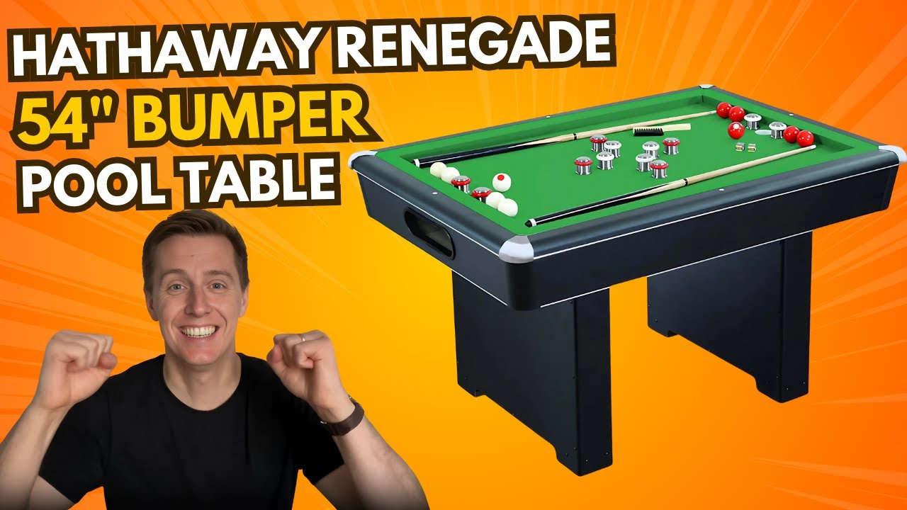 Transform Your Game Room with the Renegade BG2404PG Bumper Pool Table ...