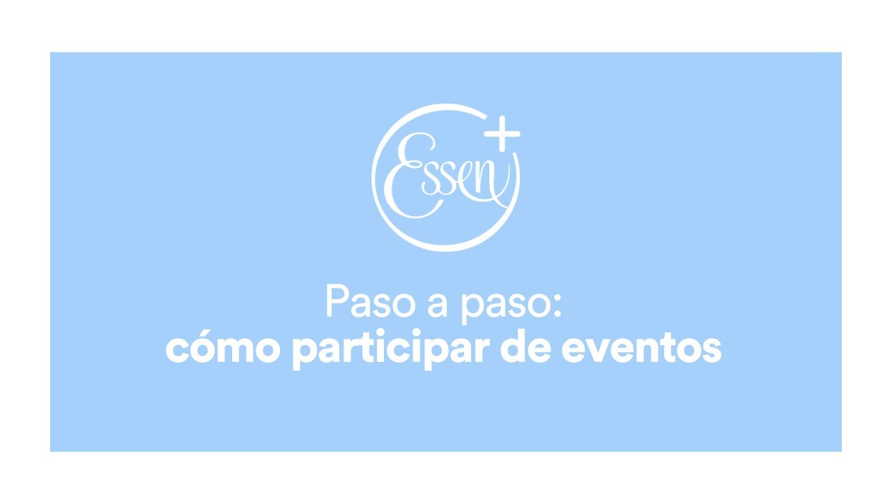 ¿Cómo participar en eventos? - YouTube