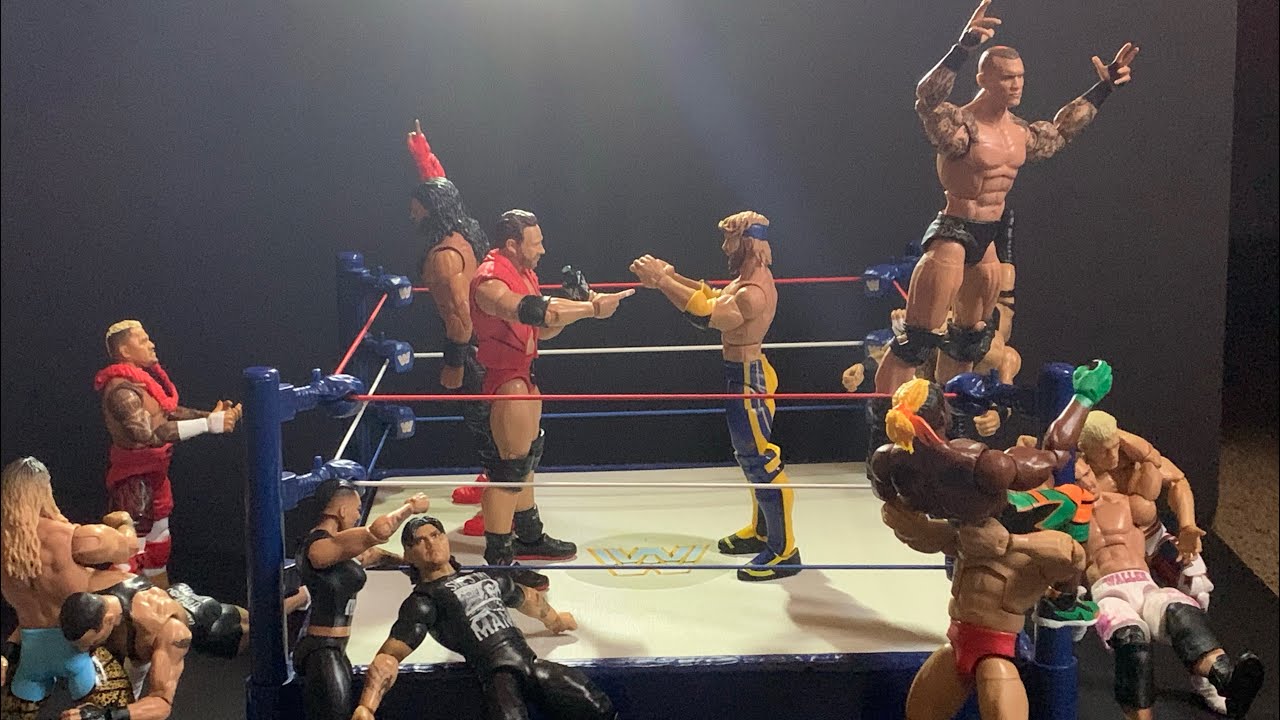 Wwe figure setup #1 #wwe #wwewrestler - YouTube