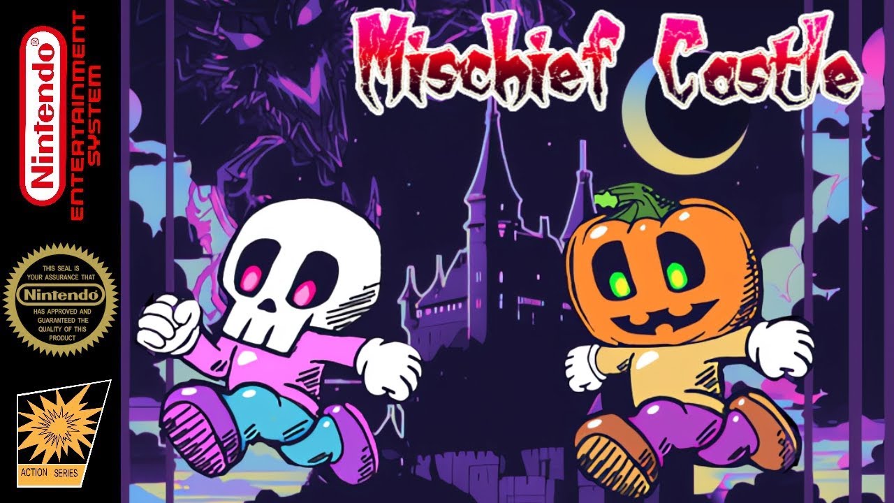 Mischief Castle Demo [NES] Homebrew - YouTube