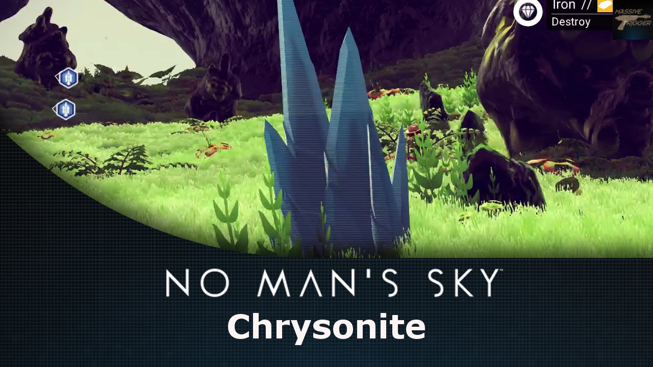 No Man's Sky Chrysonite How to Find And What It Look's Like - YouTube
