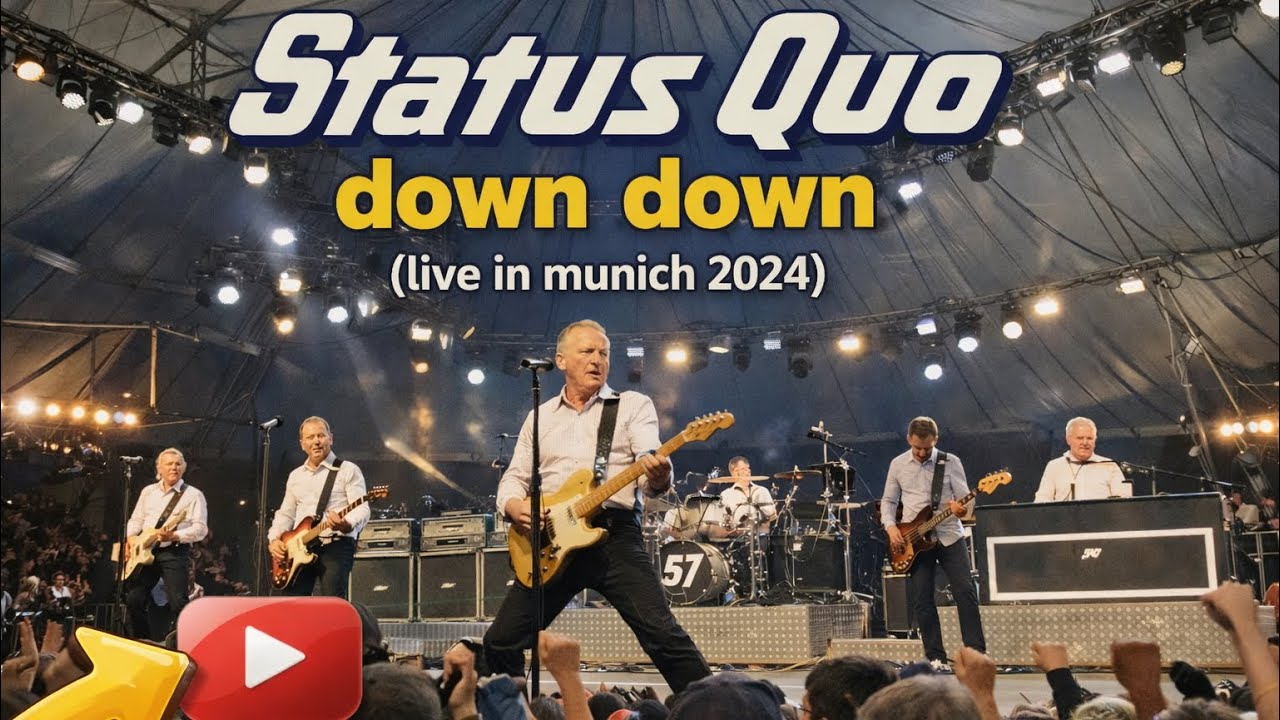Status Quo - down down HD (live 2024) München - YouTube