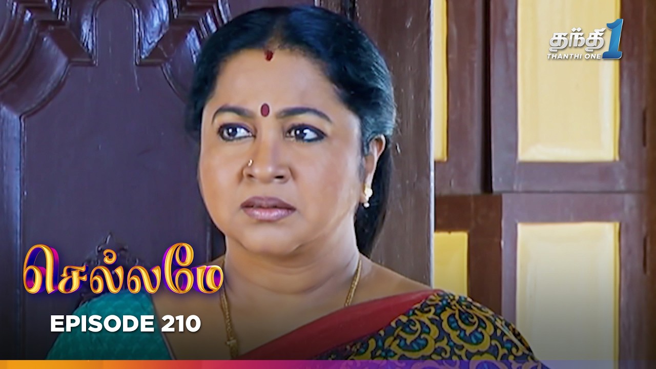 Chellame | Episode 210 | செல்லமே | Thanthi One | 14th December 2024 ...