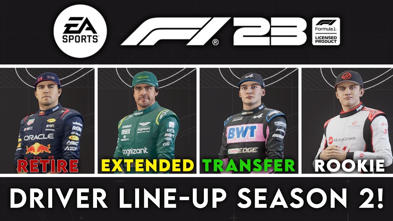 SEASON 2: DRIVER LINE-UP MIT ROOKIE & GOODBYE! • 026 🏁 Let's Play F1 23 ...