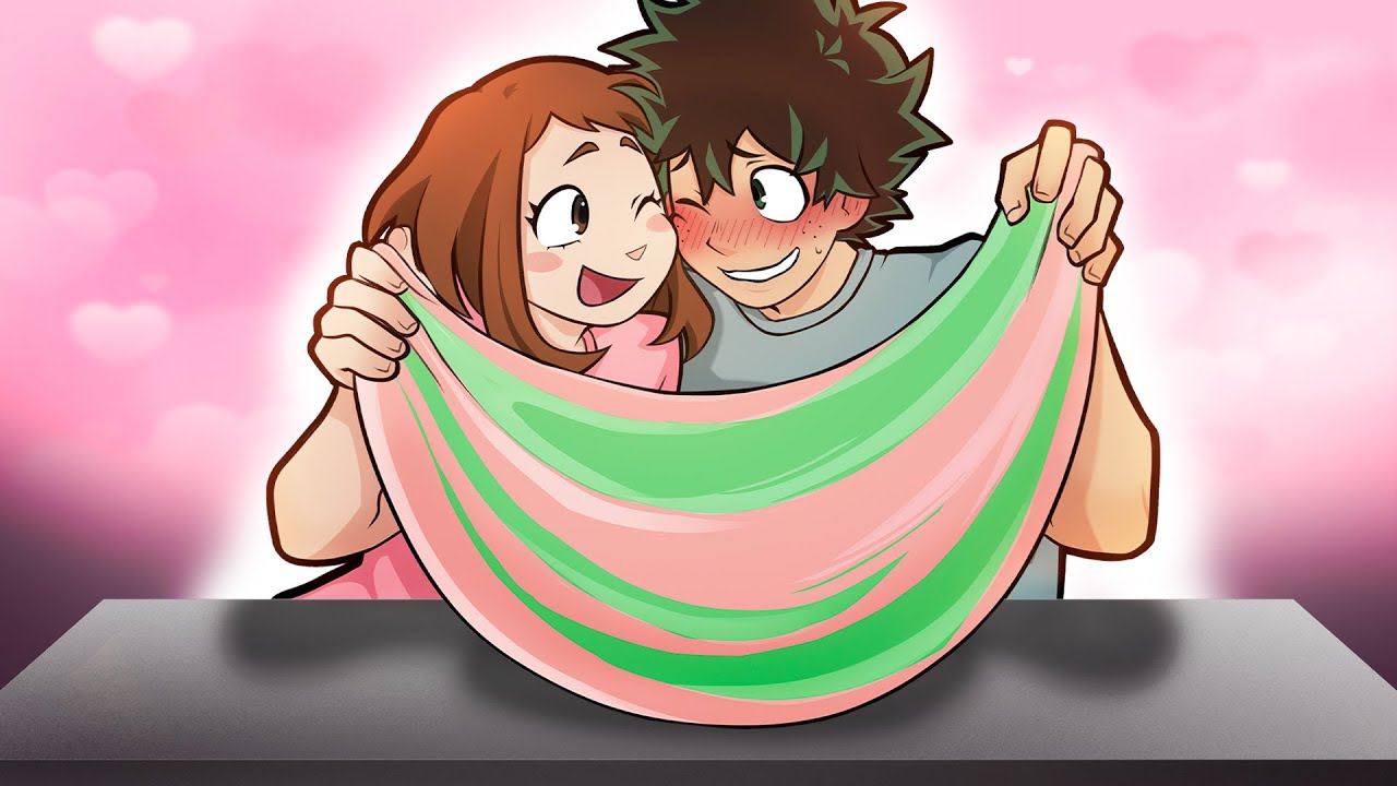 Deku And Uraraka Make Slime ( IZUOCHA CANON ) - YouTube