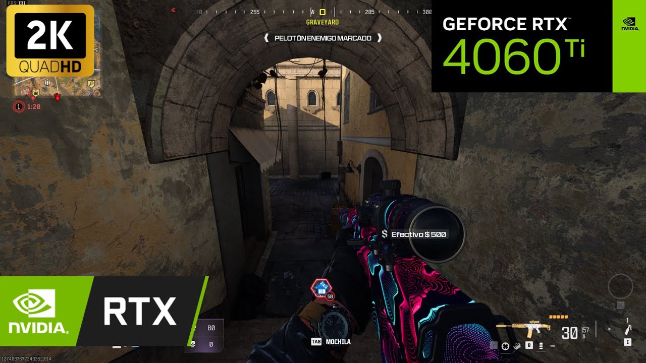 👉 Call of Duty WARZONE 3 🔥 RTX 4060 TI 8G ( 2K Ultra Graphics RTX ON ...