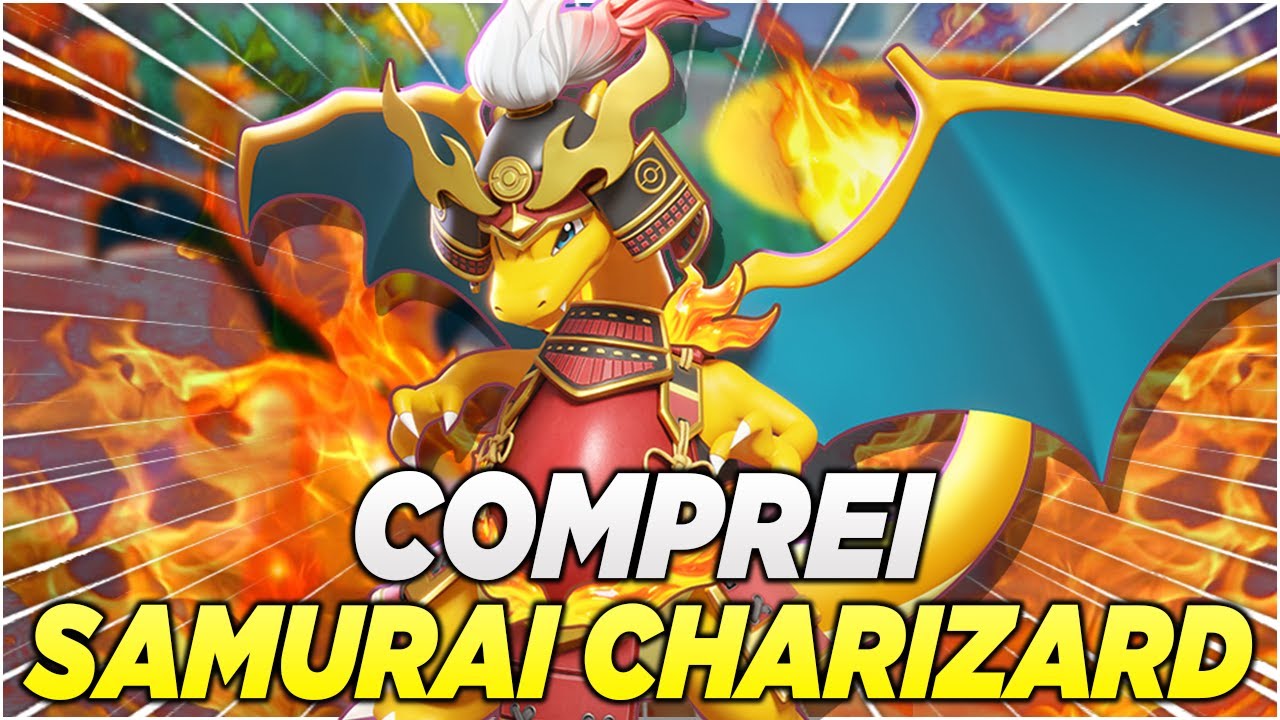 JOGANDO DE SAMURAI CHARIZARD NO POKÉMON UNITE!!! (Gameplay) - YouTube